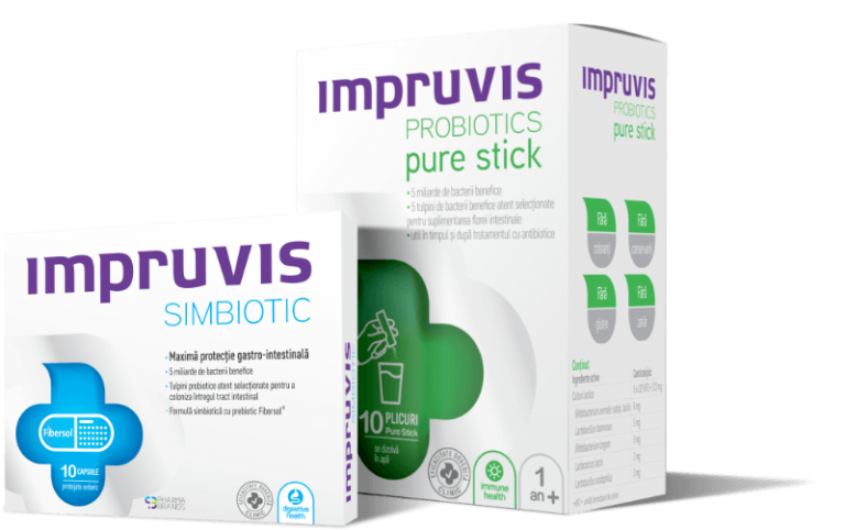 Impruvis - Probiotice și Vitamina D cu eficacitate dovedită clinic